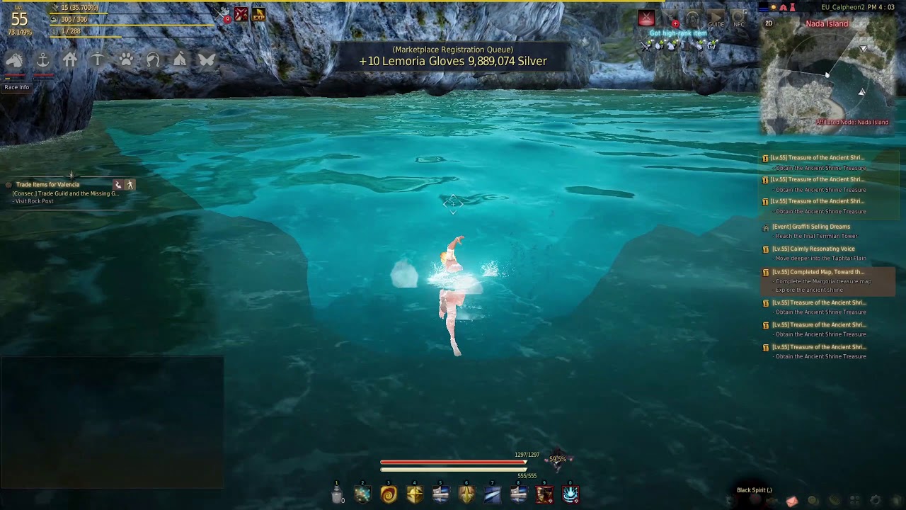 Black Desert Online: How to get inside Nada island - YouTube
