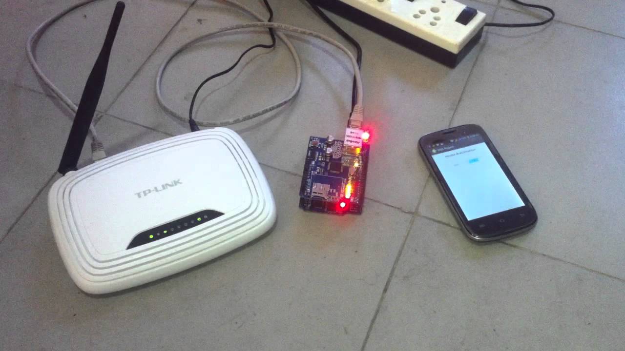 LED ON OFF using smart phone (Android App) Arduino UNO - YouTube