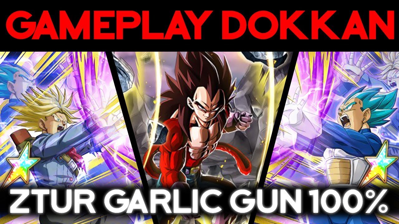 Le gros up de la Lignée de Vegeta ! Garlic Gun ZTUR 100% - YouTube