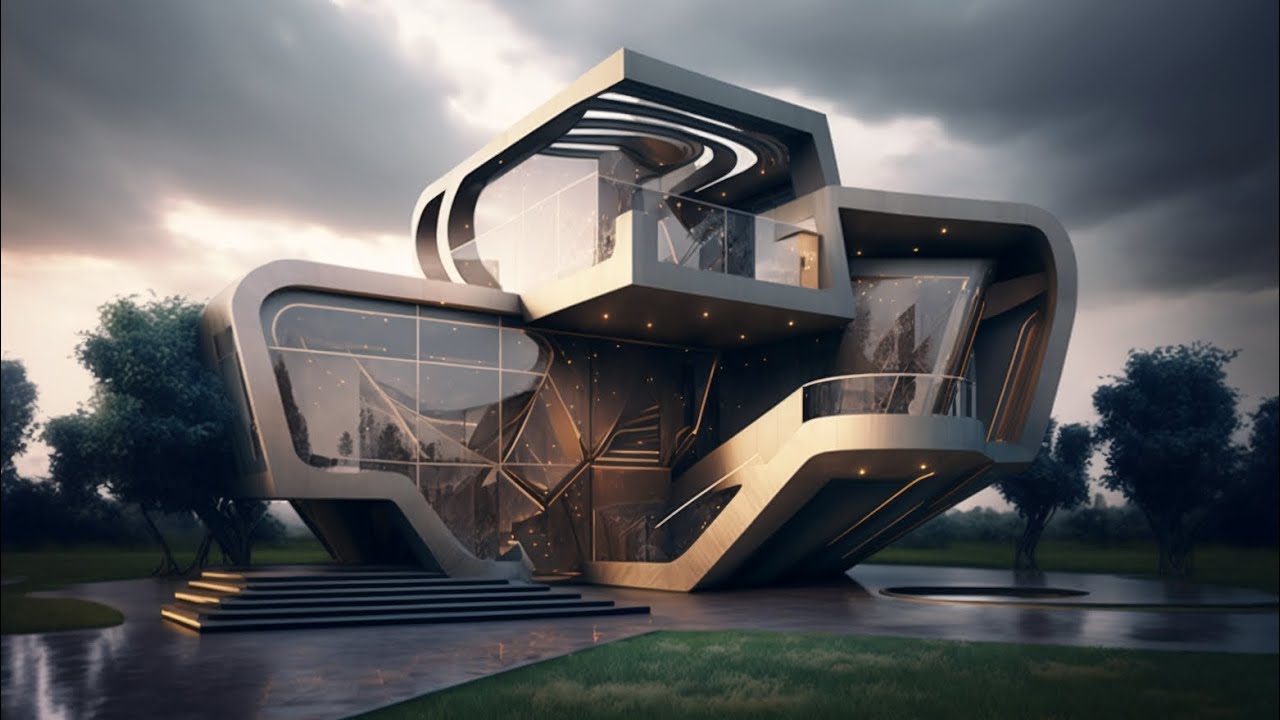 10 Amazing Futuristic House Design @GPT-PRO - YouTube