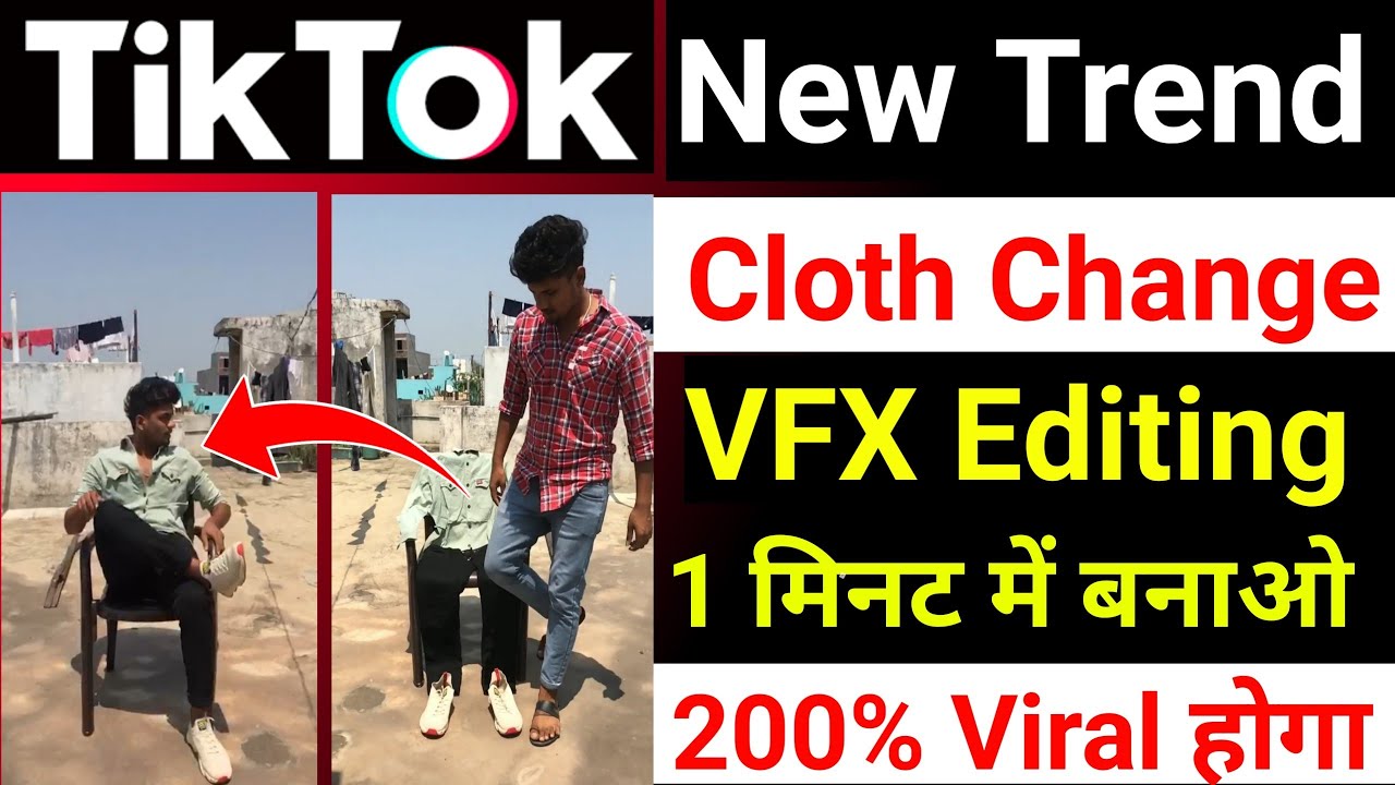 Tik tok New Trend | Smooth Cloth Change Tutorial | Tik tok Transition ...