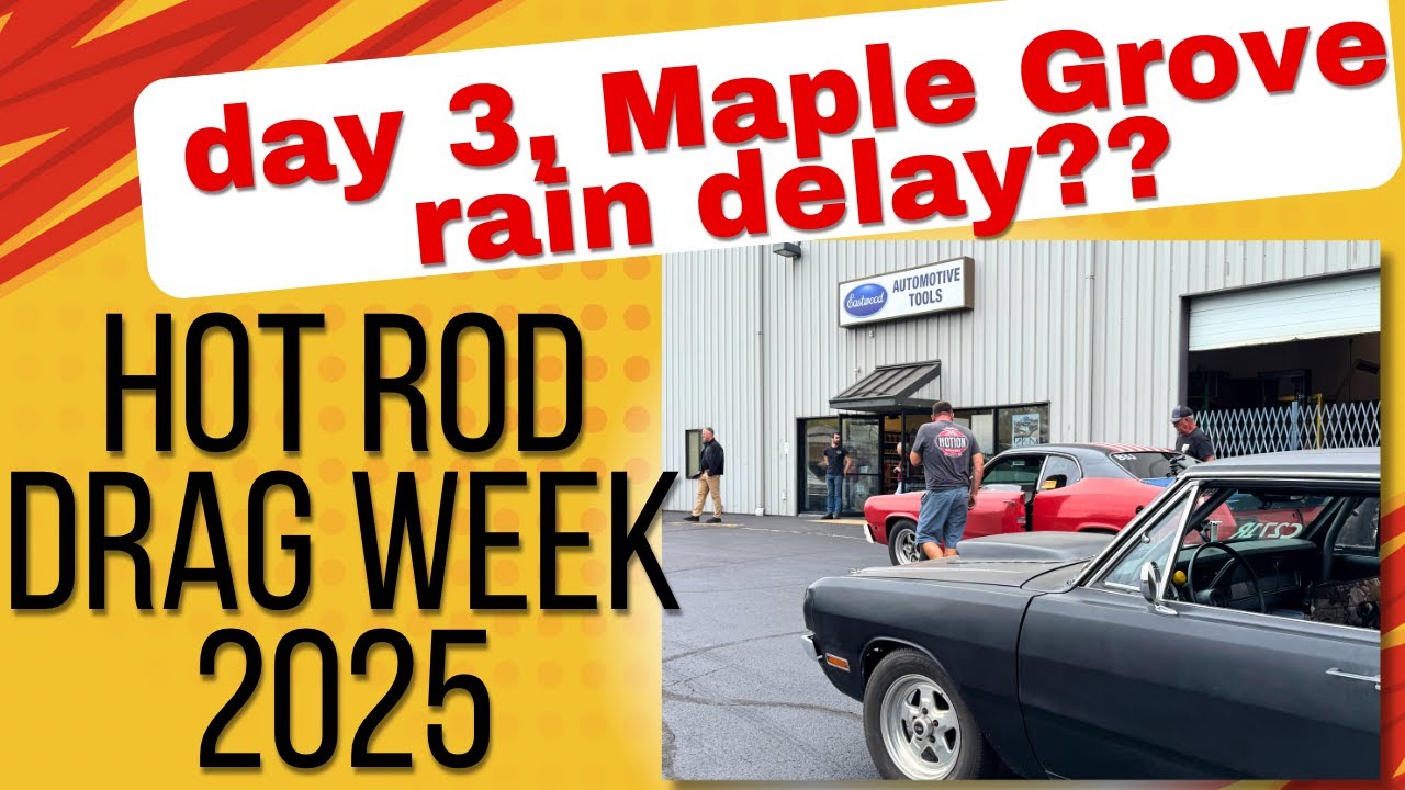 2025 Hot Rod Drag Week Day 3 Maple Grove did it rain? How'd I do trying ...