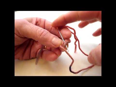 Cross-Knit Looping - The Round Base - Lesson 2 Unit 2 - YouTube