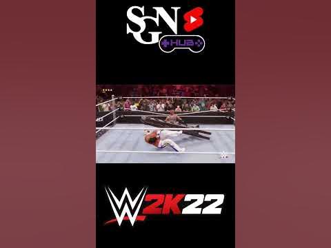 WWE 2K22 Wtf moments from universe mode #shorts #wwe #gaming #wwe2k22 #wwe2k22universemode - YouTube