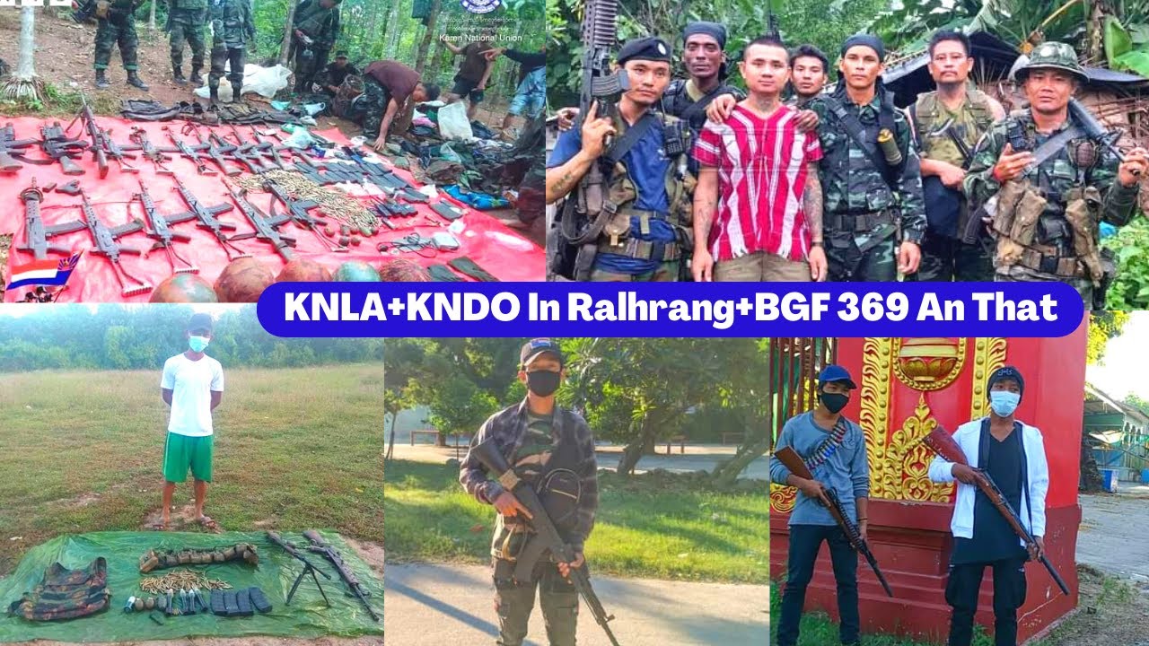 Nov(7)Zan:KNLA+KNDO In Ralhrang+BGF 369 An That, Ralkap Vanzam In CNA+CDF Pawl Bomb An Thlak ...