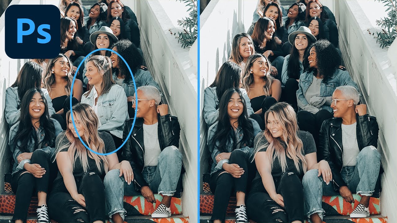 How to Remove People from Photos with Photoshop Generative Fill - YouTube