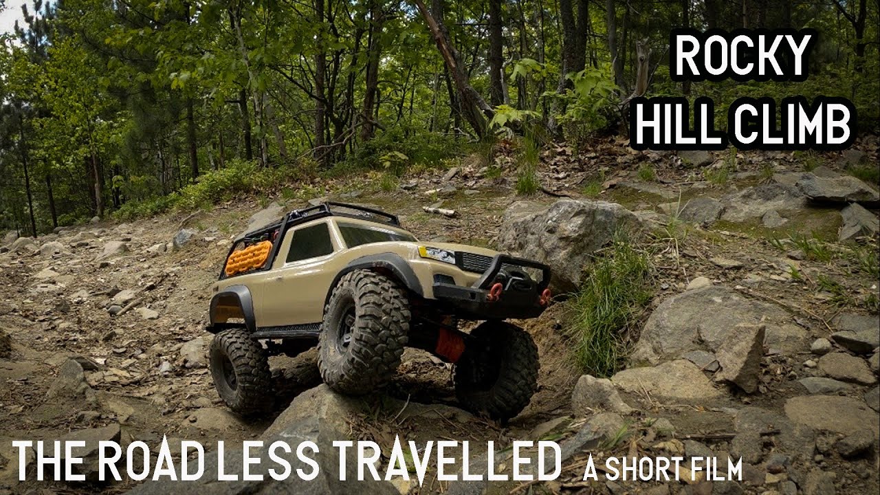 RC CAR HILL CLIMB | THE ROAD LESS TRAVELLED (TRX-4) 4K - YouTube
