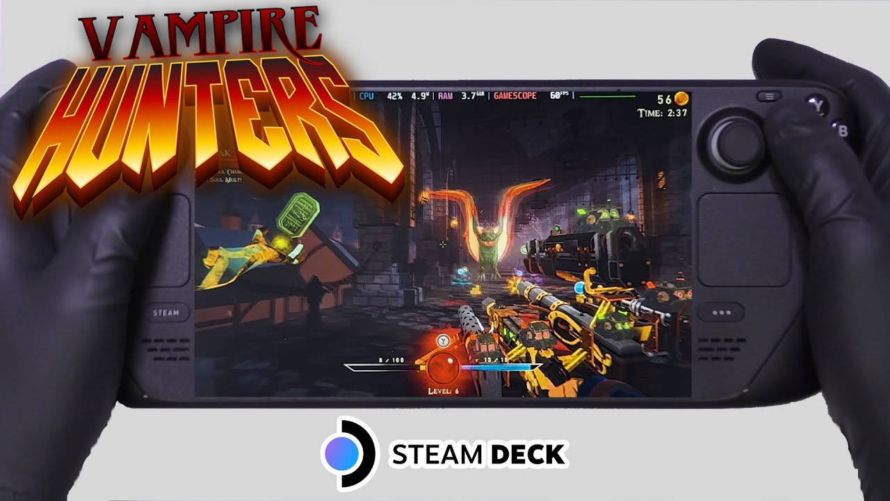 Vampire Hunters | Steam Deck Gameplay | Steam OS - YouTube