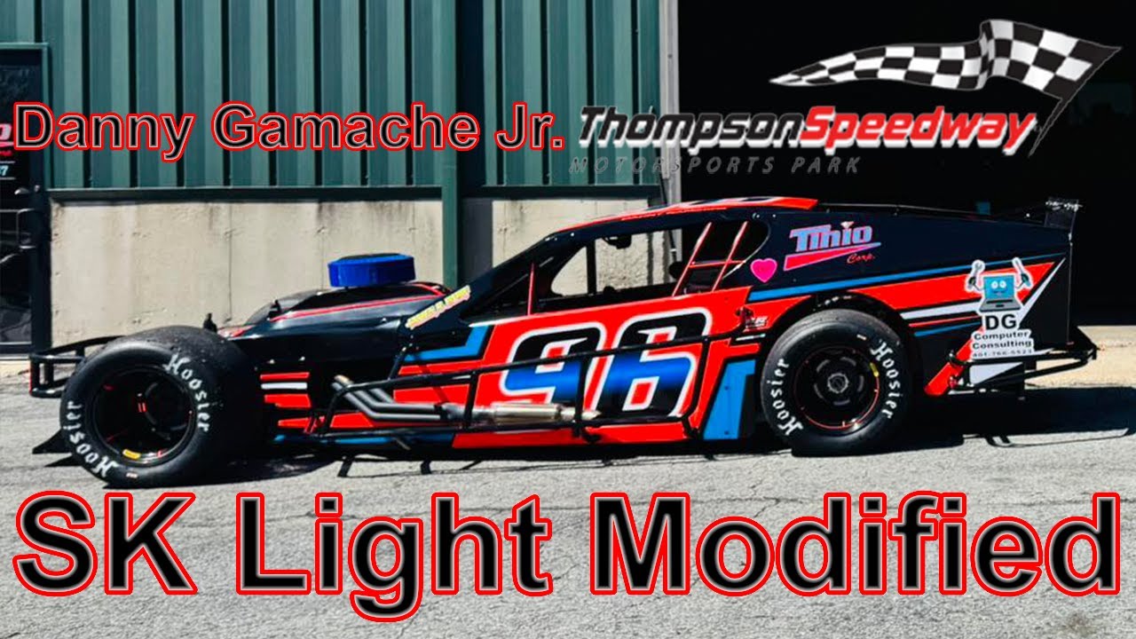 Danny Gamache Jr. #96 SK Light Modified Thompson Speedway Motorsports ...
