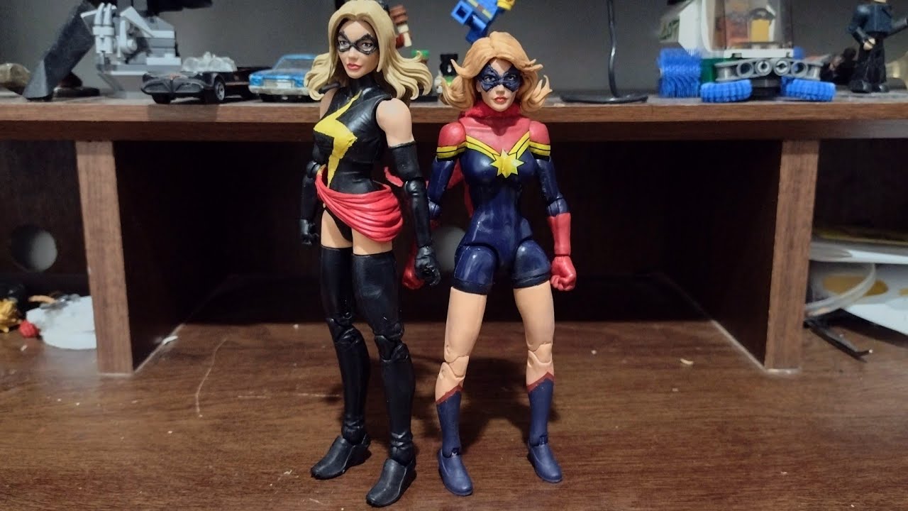 Custom Marvel Legends Ms. marvel - YouTube