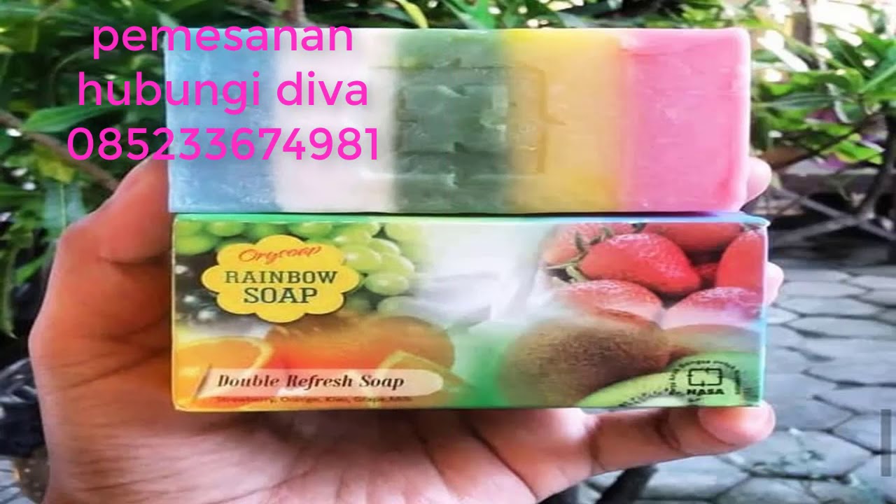085233674981| Manfaat sabun rainbow nasa - YouTube