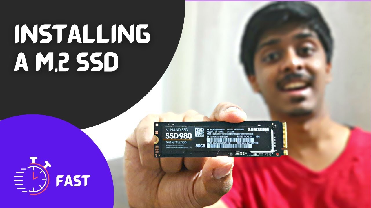 Installing and format your M.2 SSD - AS FAST AS POSSIBLE - YouTube