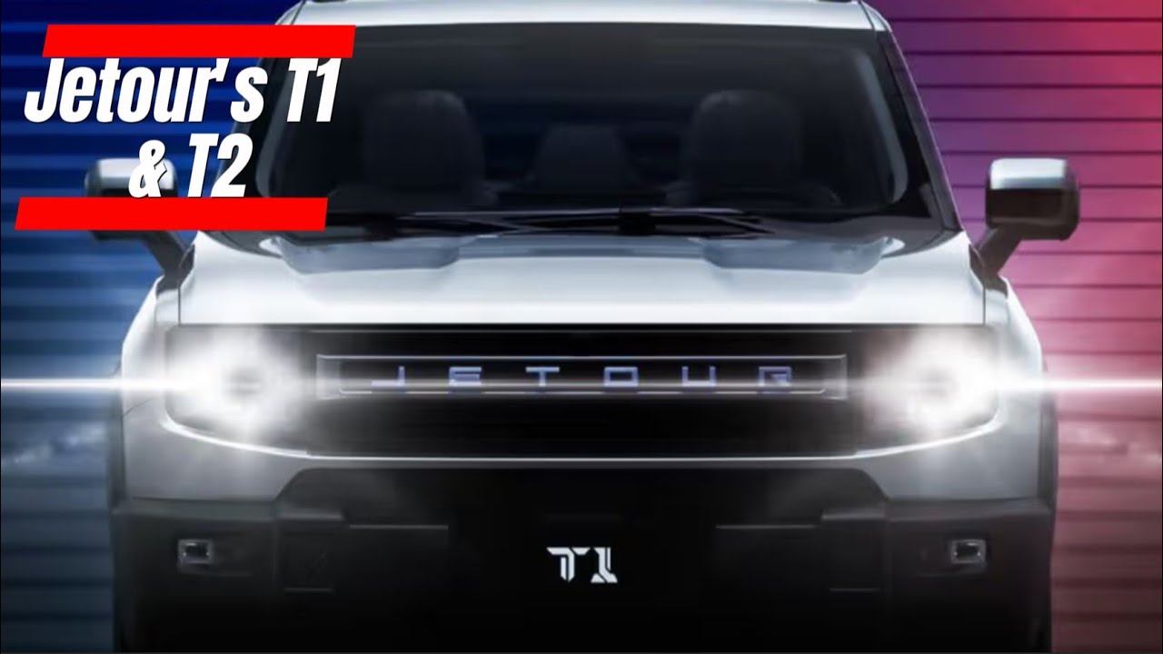 Jetour introduces the T1 and the T2 models - YouTube