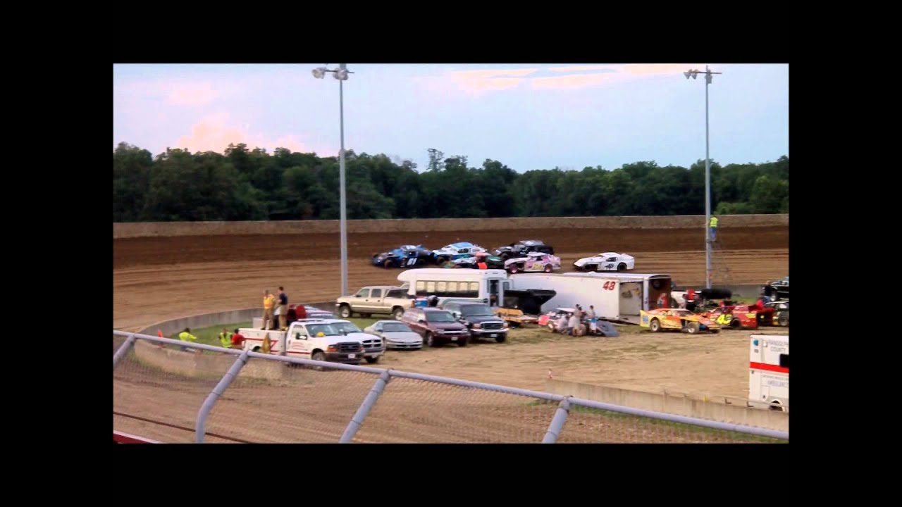 Randolph County Raceway Heat Jace Gay 6-29-13 - YouTube
