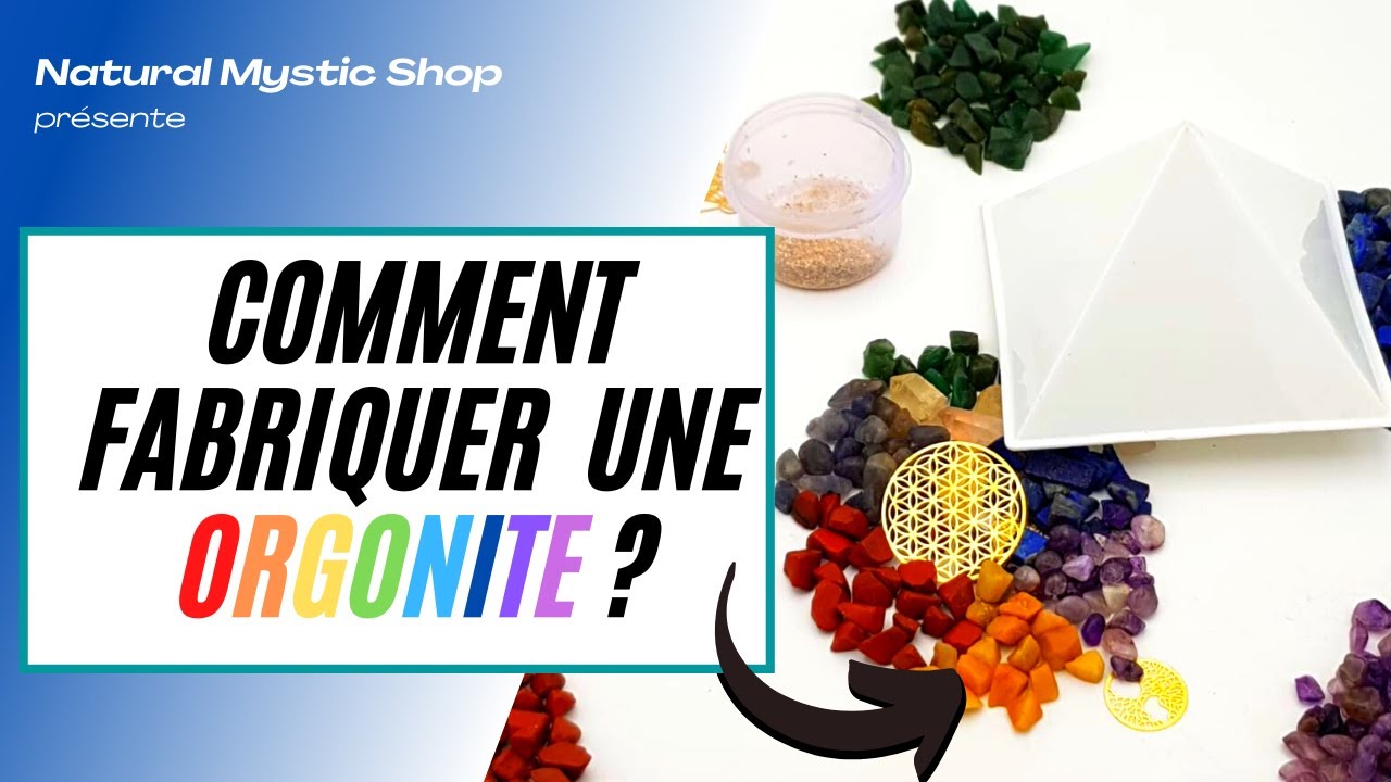 Fabrication de l'orgonite | Tuto | Comment fabriquer une orgonite ...