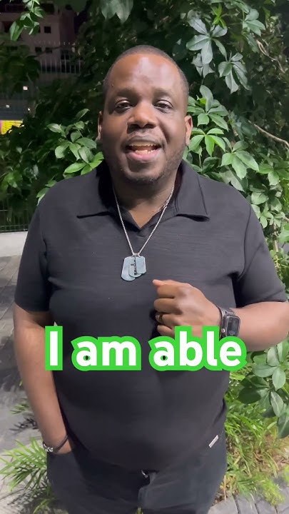 I am able #able #90dayschallenge #motivation - YouTube