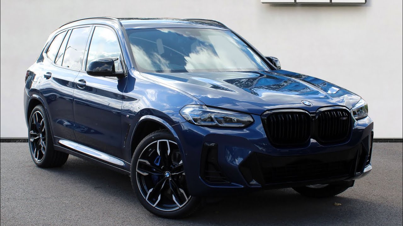 BMW X3 (G01) X3 M40d LCI 3.0 (ZXPG) Phytonic Blue - YouTube