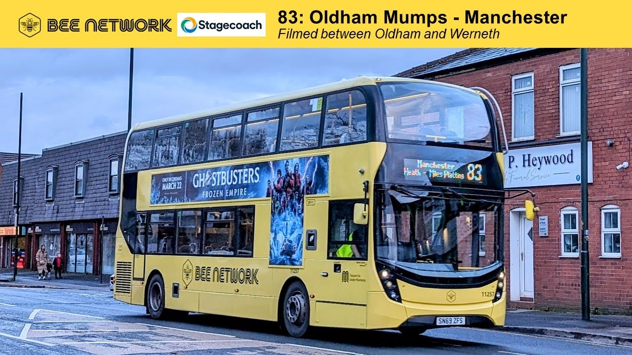 New Buzz 🐝 Bee Network - Stagecoach Manchester 83 service between ...