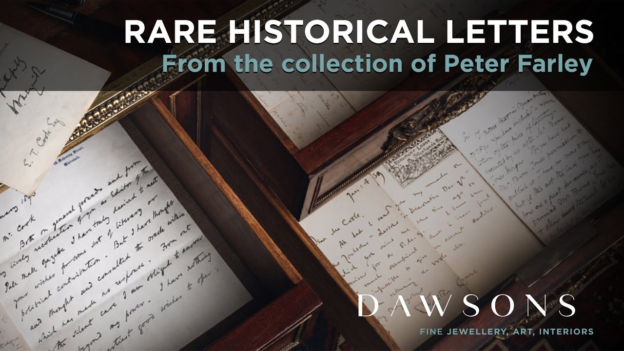 Rare Letters from the Collection of the Late Peter Farley | Dawsons ...