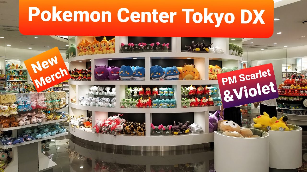 Pokemon Center Tokyo DX Deep Dive August 2022 Pokemon Scarlet and ...