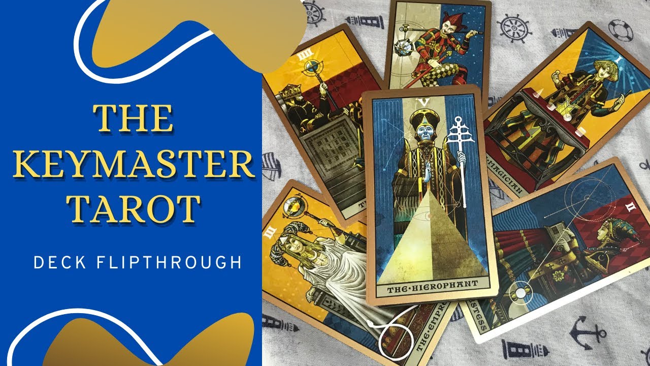 Deck Flip Through: The Keymaster Tarot from The House of Rising Spades ...