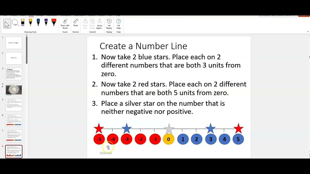 Math 6 Lesson 1.1- Positive, Negative Numbers and Opposites - YouTube