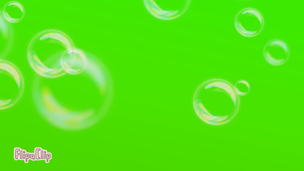 Bubble green screen | use for free - YouTube