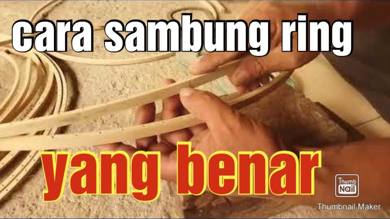 Begini CARA SAMBUNG RING YANG BENAR - YouTube