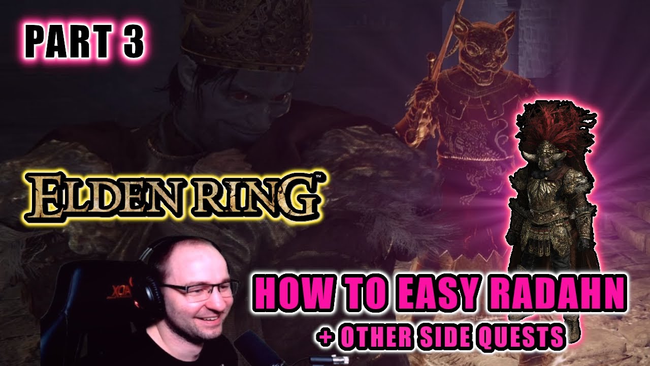 ELDEN RING PART 3 Starscourge Radahn Battle Complete + Other Secret ...