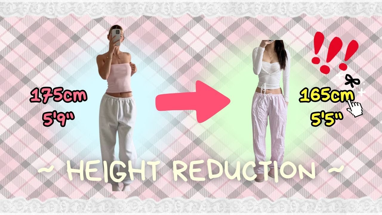 REDUCE your height SAFE n FAST. (requested) (short ver.) - YouTube