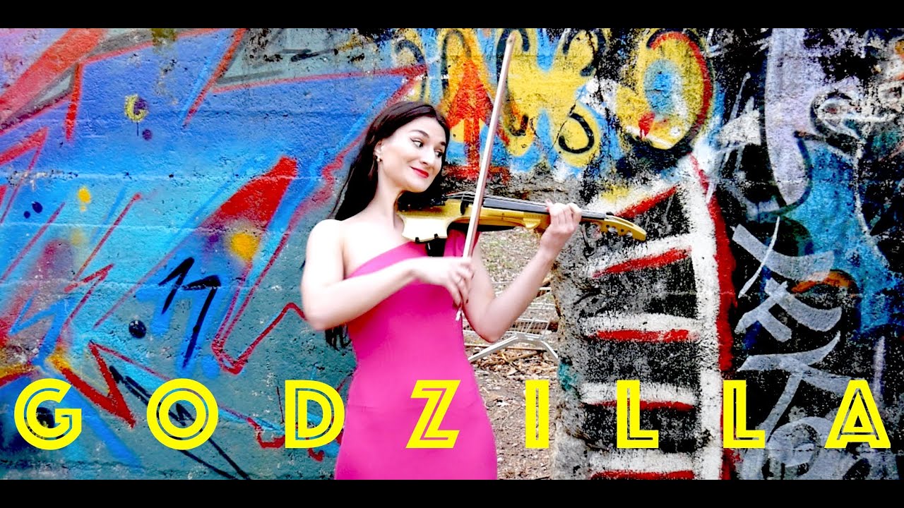 Eminem - Godzilla (Electric Violin Cover) - Godzilla Challenge - YouTube
