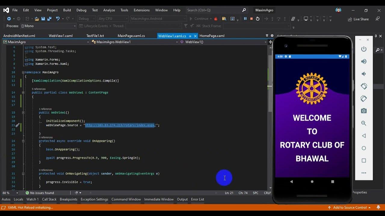 fix xamarin problem | how to enable http and https | local ip view on webview in xamarin form ...