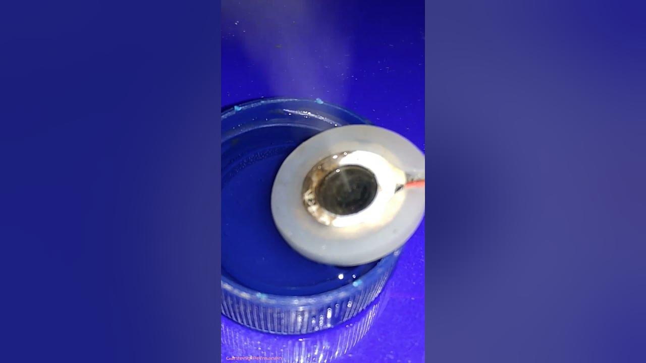 Cheapest Simplest Mist Maker DIY Ultrasonic Humidifier Fogger - YouTube