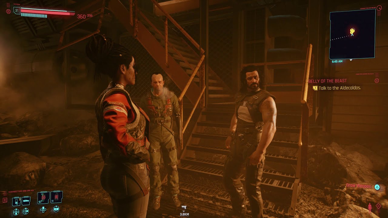 Cyberpunk 2077 - Belly Of The Beast: Join Mitch and Saul, Climb Onto ...