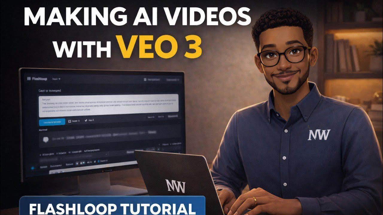 How to Create AI Videos with Flashloop (Veo 3 Tutorial) - YouTube