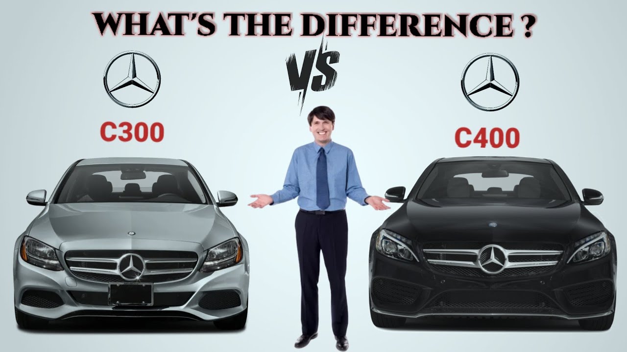 2015 Mercedes Benz C300 Vs 2015 Mercedes Benz C400 4matic What s The