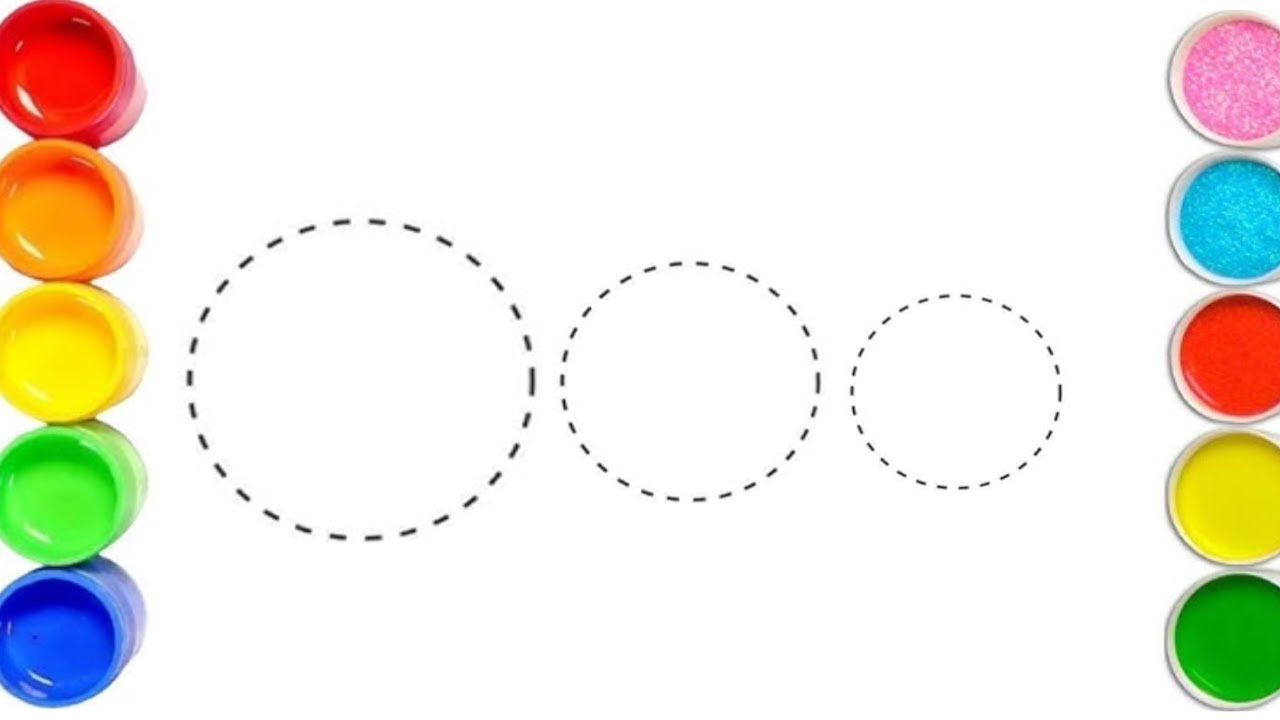 Learn New Shapes draw, Colors for kids | Toddler Learning videos,2d ...