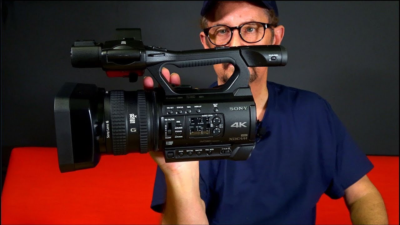 Sony Z-150 Video Camera - YouTube