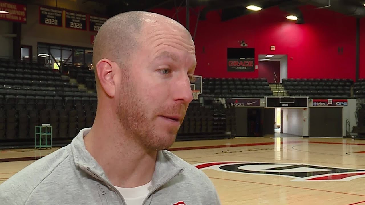 Grace College men's basketball head coach Scott Moore full interview ...