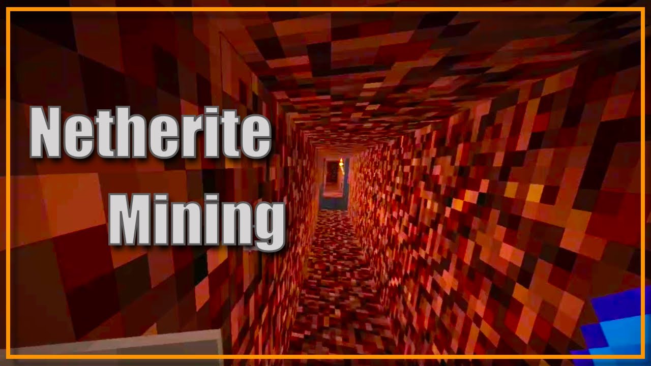 MINECRAFT - Netherite Mining - YouTube