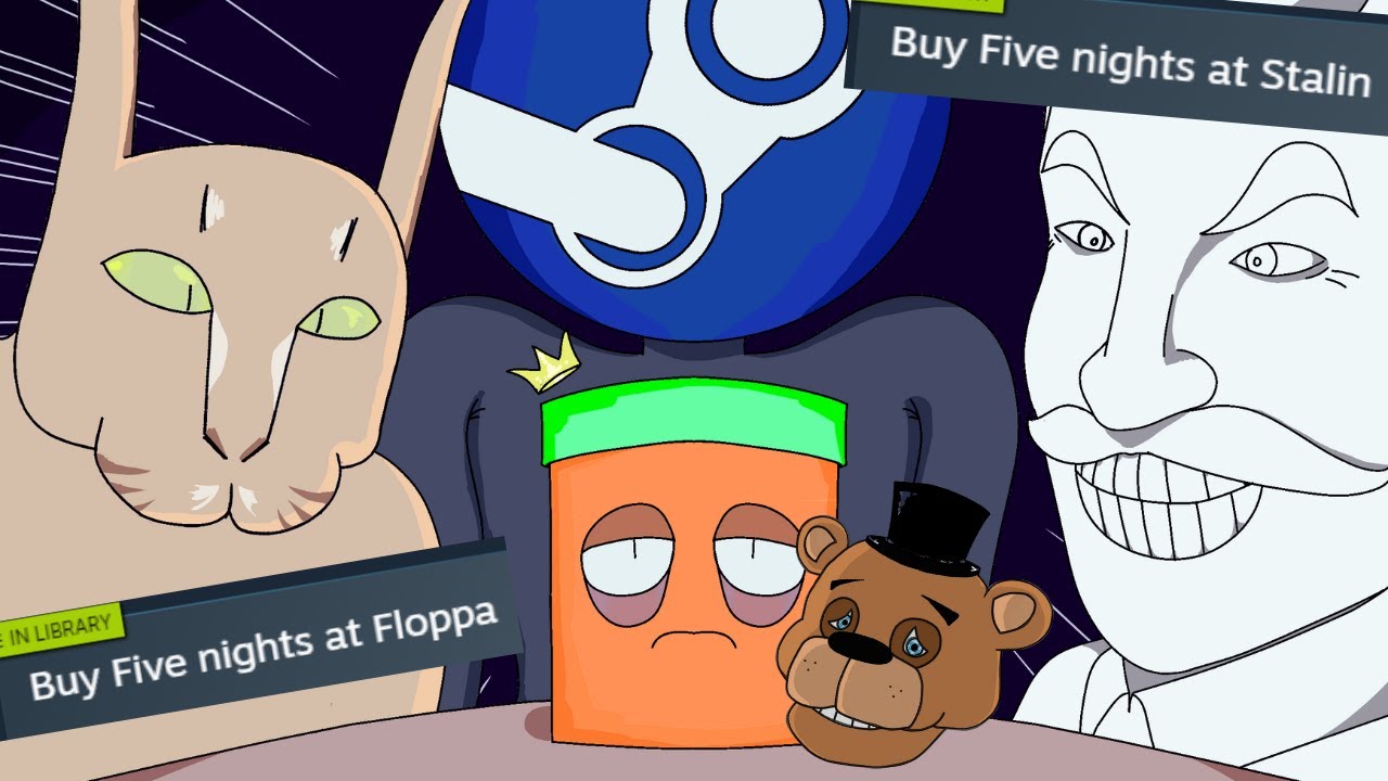 I Bought the Weirdest FNAF Rip-Offs on Steam - YouTube