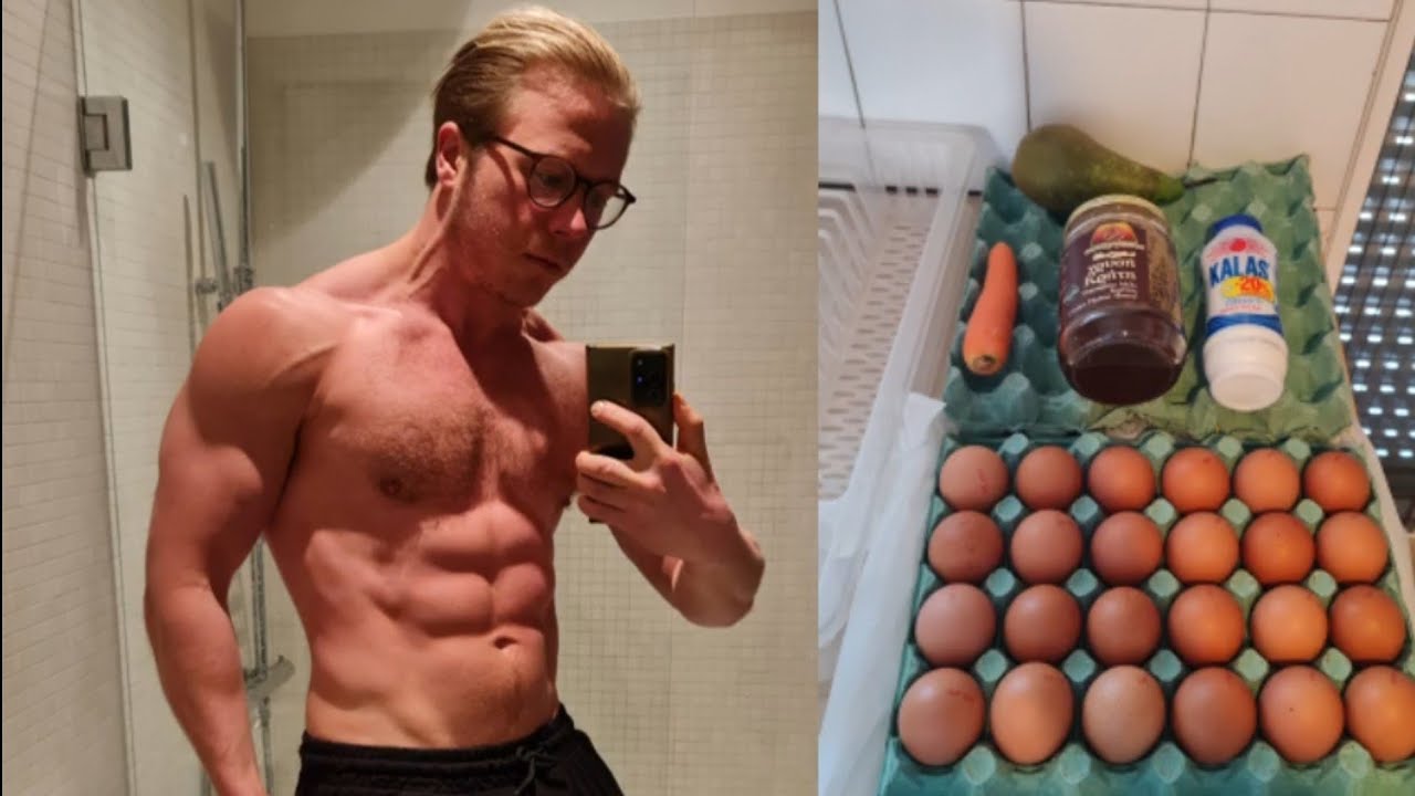 What Diet Is Like For An Effortlessly Ripped Guy - YouTube