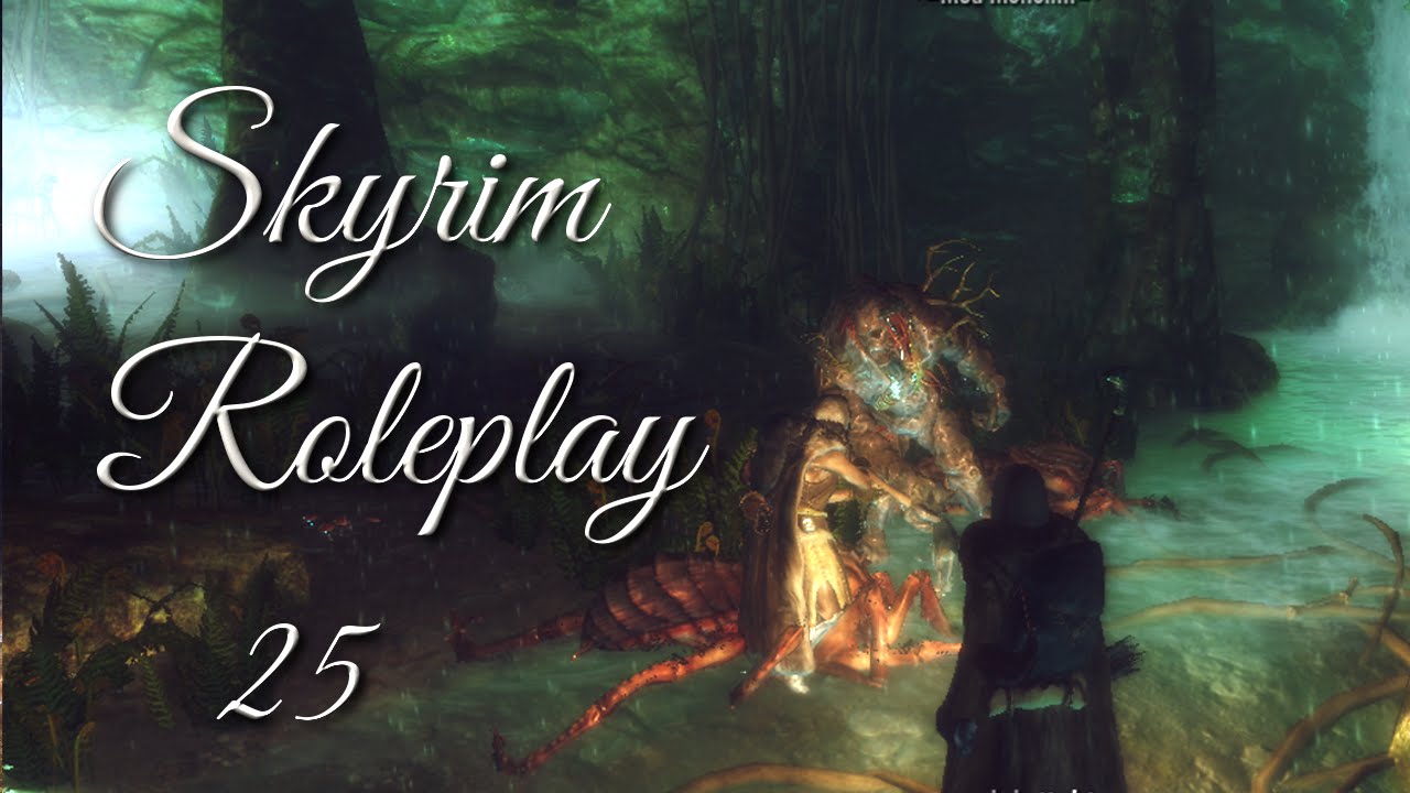 Skyrim Roleplay: Faeryn's Story #25 "Brooding in Brood Cavern" - YouTube