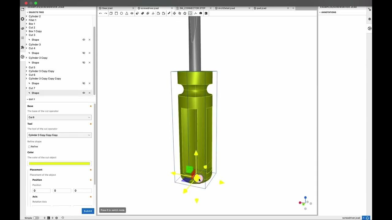 JupyterCAD Transform Controls - YouTube