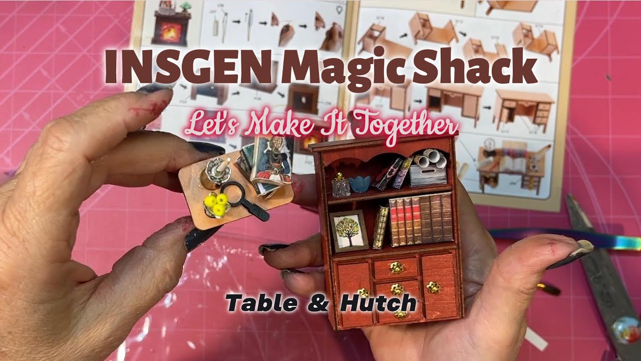 ~Cupboard Full of Treasures~ INSGEN DIY Miniature (Magic Shack) - YouTube