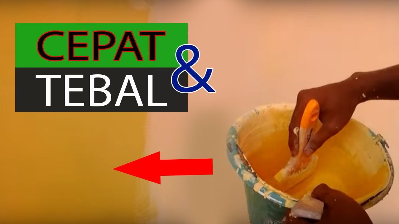 Cara Cepat Mengecat Tembok atau Dinding dan Menghasilkan Warna Yang ...
