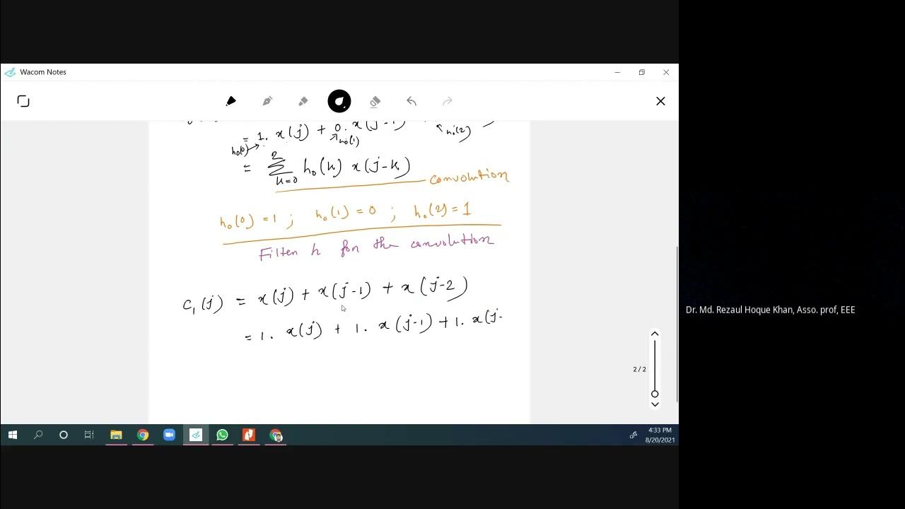 Lec 21 convolution 2 - YouTube