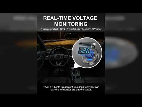Review: 78W Quad-Port 12V USB Outlet - Dual QC3.0 & PD3.0 Quick Charge Car Charger Socket with...