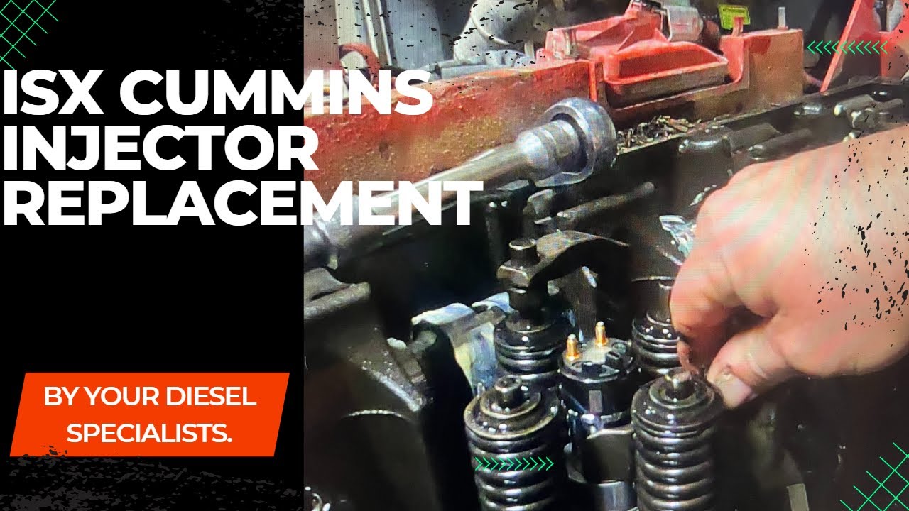 How To Replace Injector ISX Cummins YouTube