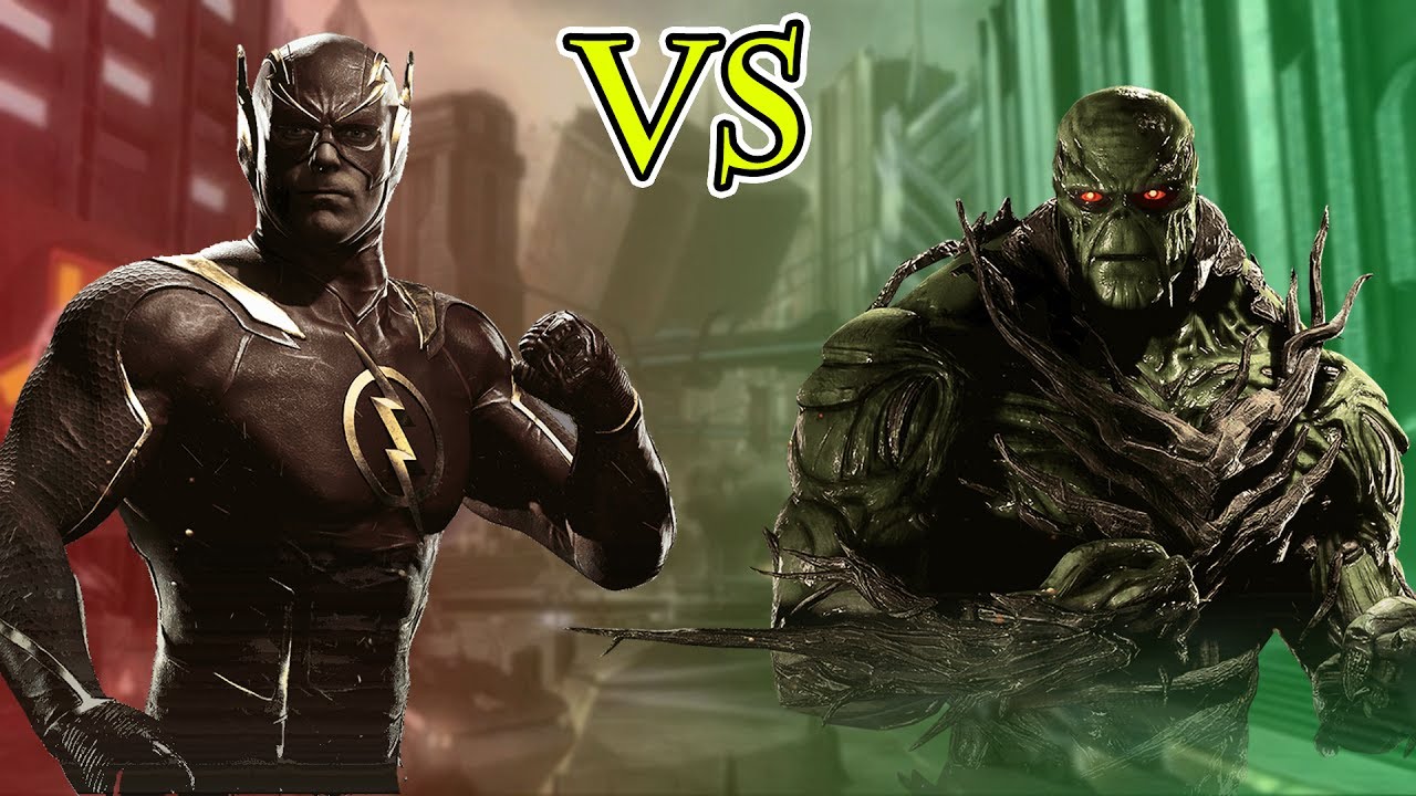 INJUSTICE 2 - VERSUS - W/ BLITZWINGER - FLASH VS SWAMP THING! - YouTube